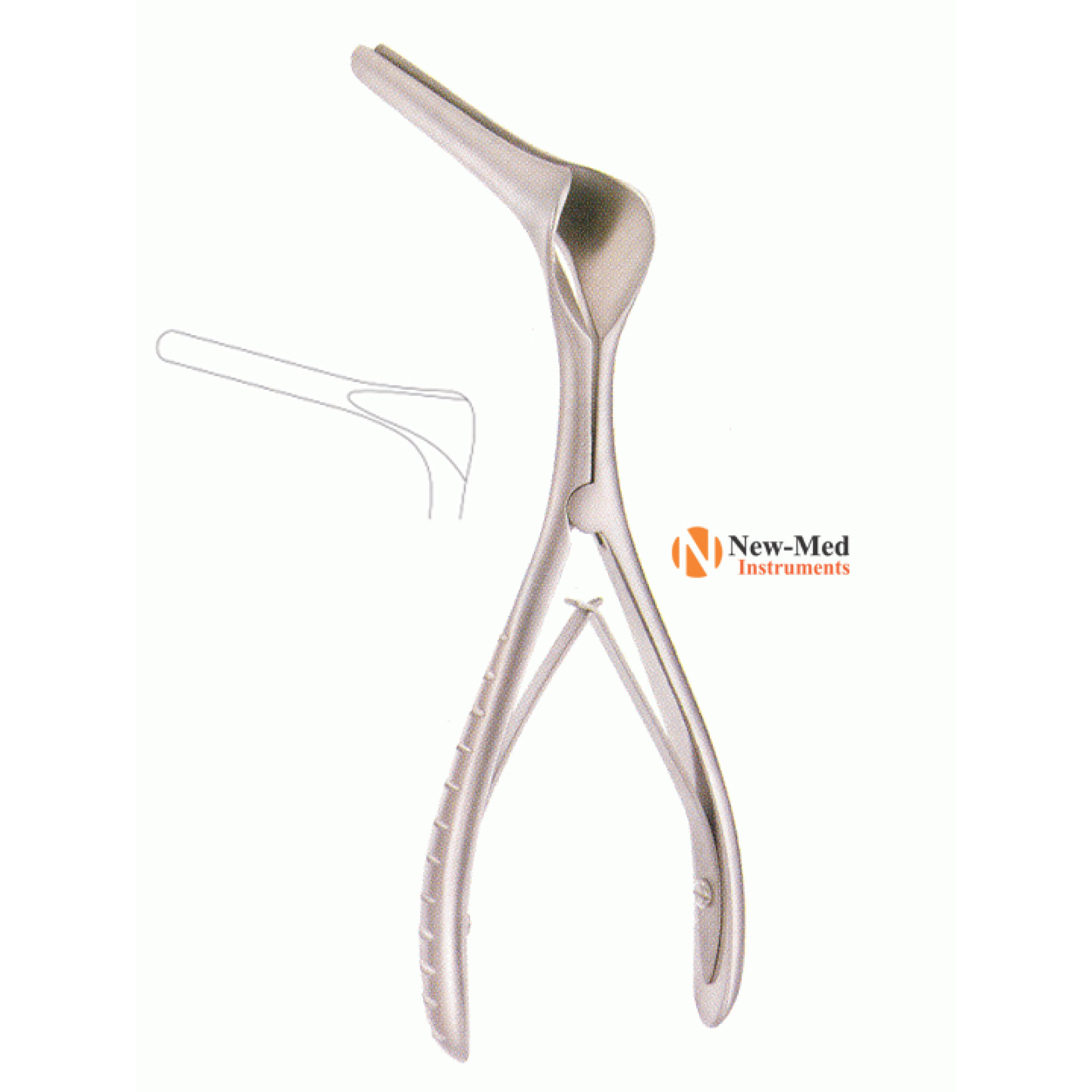 Killian Asept Nasal Speculum, #4, 90mm (Modified)